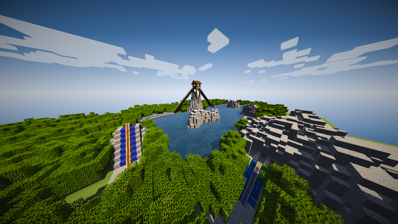 Funny Land theme park Minecraft Map