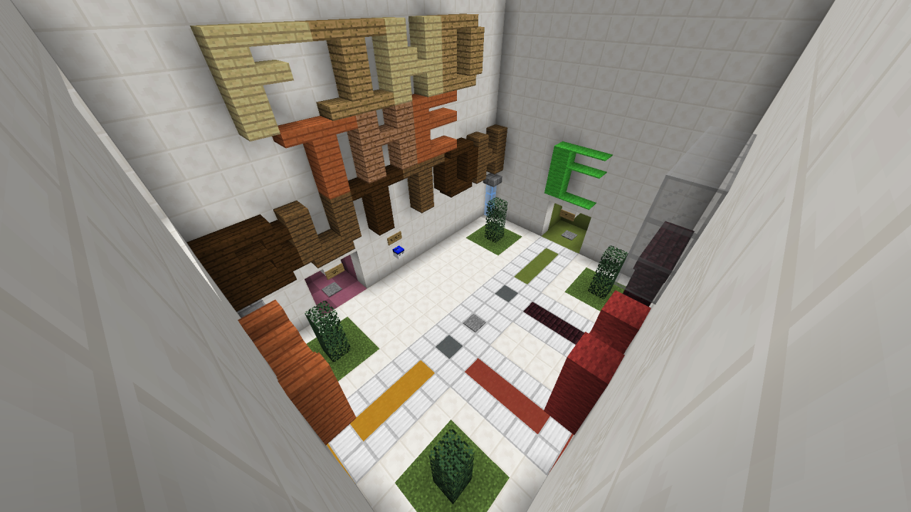 Find The Button Minecraft Map