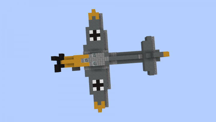 Messerschmitt Bf 109 E-3 | by arbuz36 | Aliquam Minecraft Map
