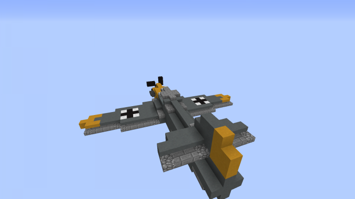 Messerschmitt Bf 109 E-3 | by arbuz36 | Aliquam Minecraft Map