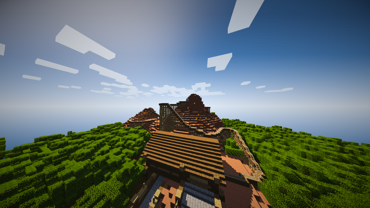 Funny Land theme park Minecraft Map