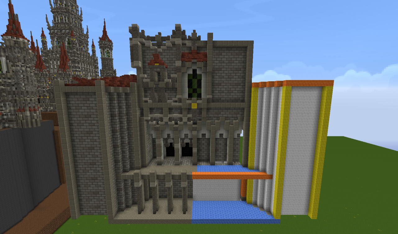 Medieval Castle: How to build Minecraft Map