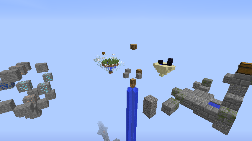 Challenge of all blocks Minecraft Map