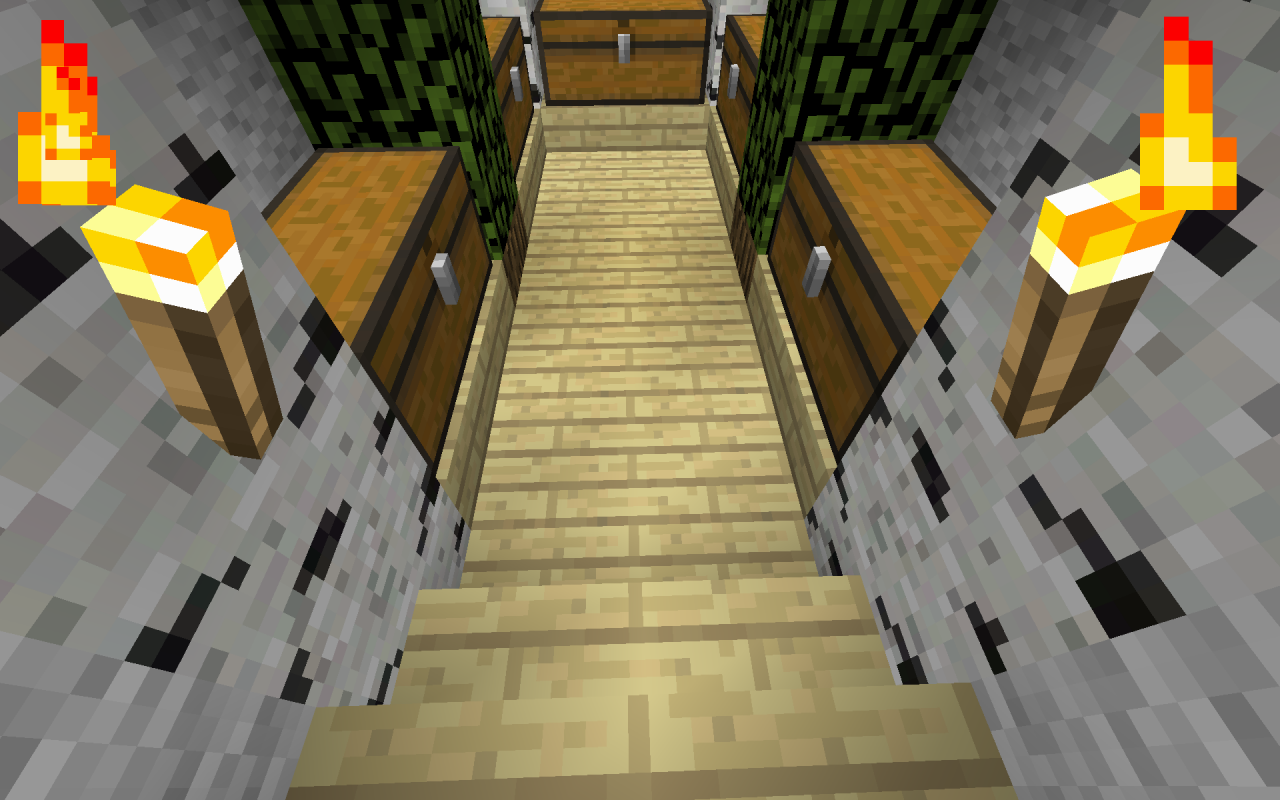 INSANE Giant Burning Animals Map Minecraft Map