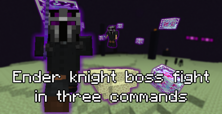 Ender knight in three commands Minecraft Project
