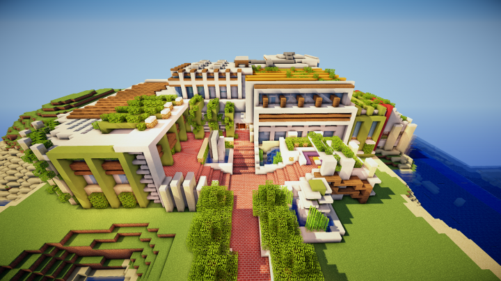 Modern Manor Minecraft Map