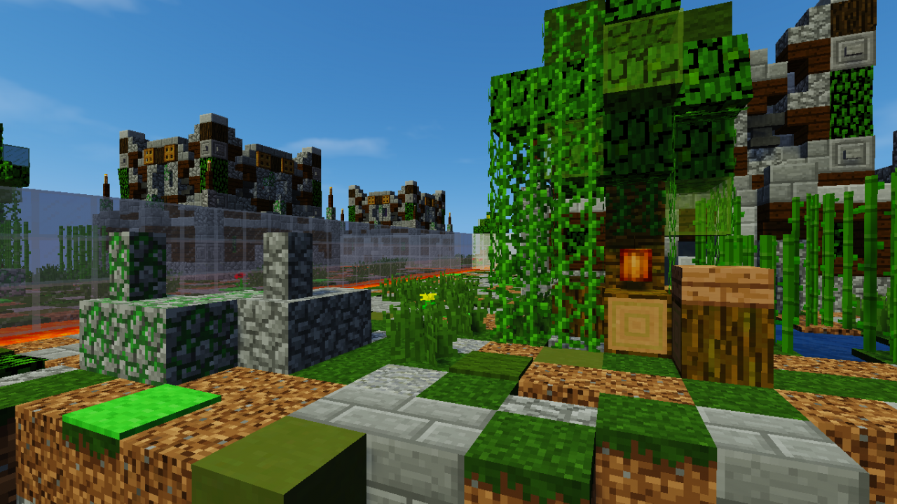 Jungle MicroBattles (map) Minecraft Map