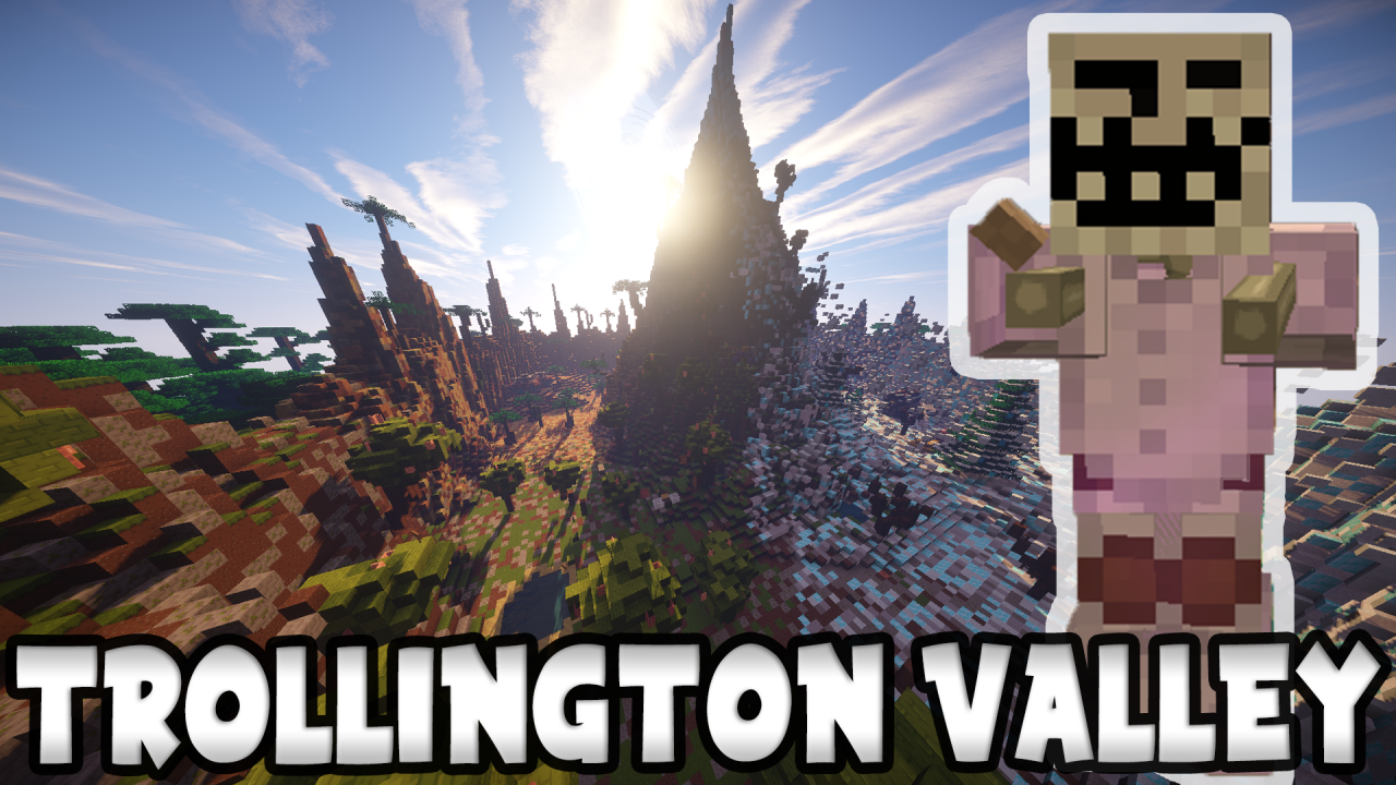Trollington Valley | Eine Trolling Adventure Map mit Ressourcepack Minecraft Map