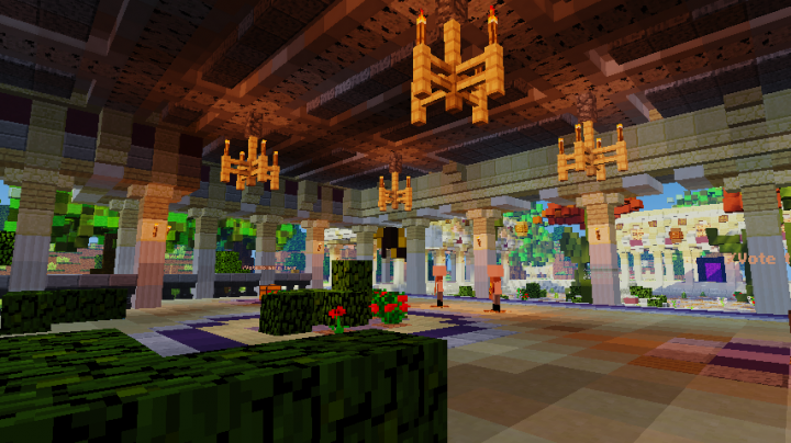 Fantasy theme Survival Minecraft Map