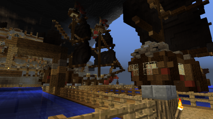 Skywars lobby (Pirate theme) Minecraft Map