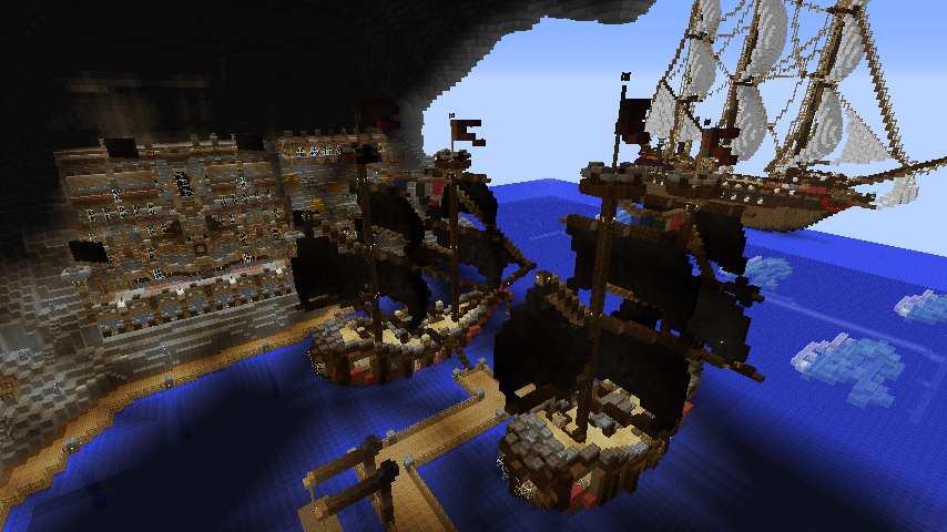 Skywars lobby (Pirate theme) Minecraft Map