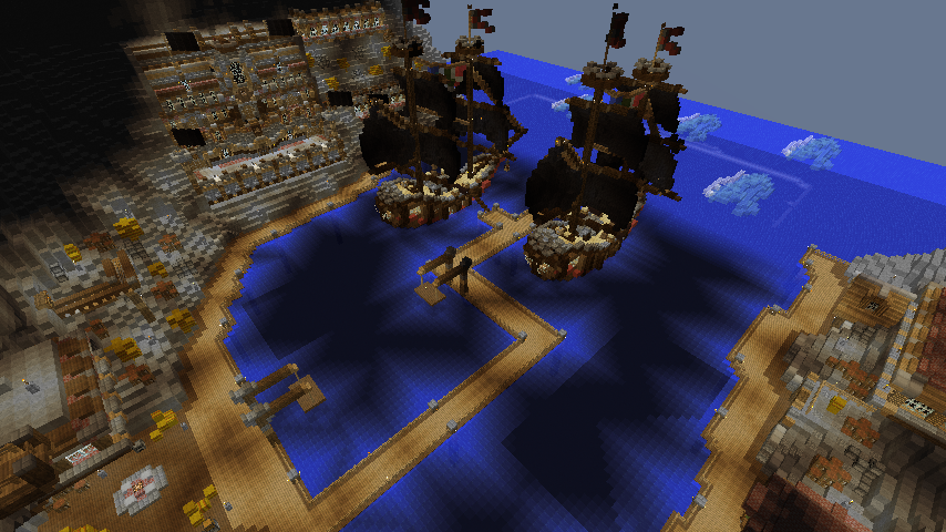 Skywars lobby (Pirate theme) Minecraft Map