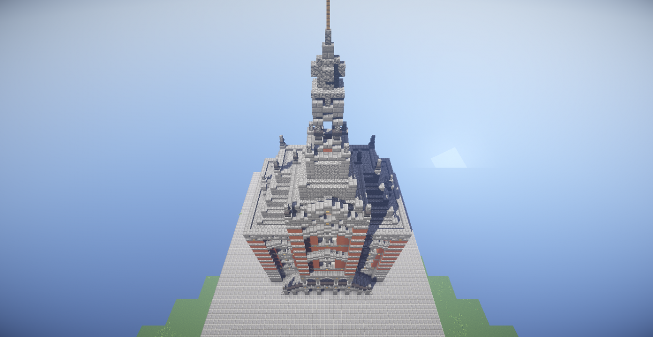 Small renaissance Town hall Minecraft Map