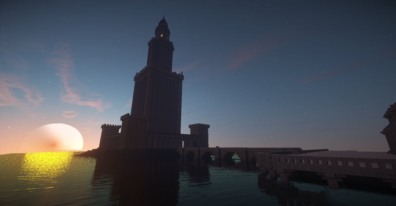 Ancient Lighthouse - Pharos inspired Minecraft Map