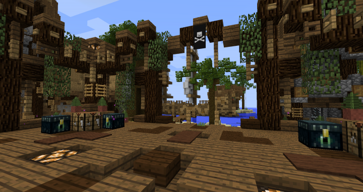 Ya' Golde's Pirate Cove Minecraft Map