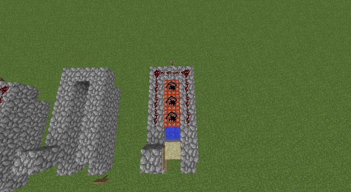 SAND CANNON 1.9 - NO PISTONS Minecraft Map