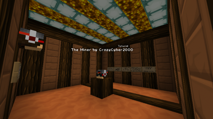 The Miner by CyrazyCyber2000 Minecraft Map