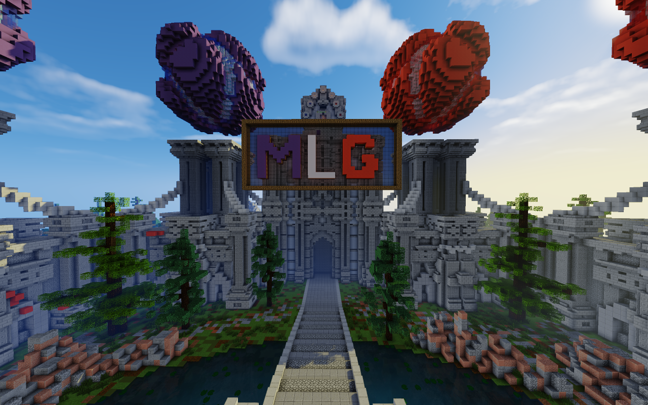 MLG Hub ~ a project by Jusser ~ Minecraft Map