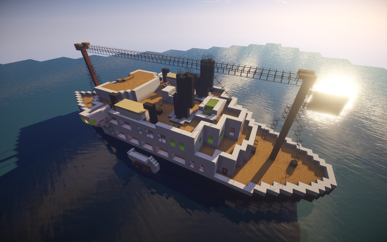 Little Royal Steam Ship Minecraft Map