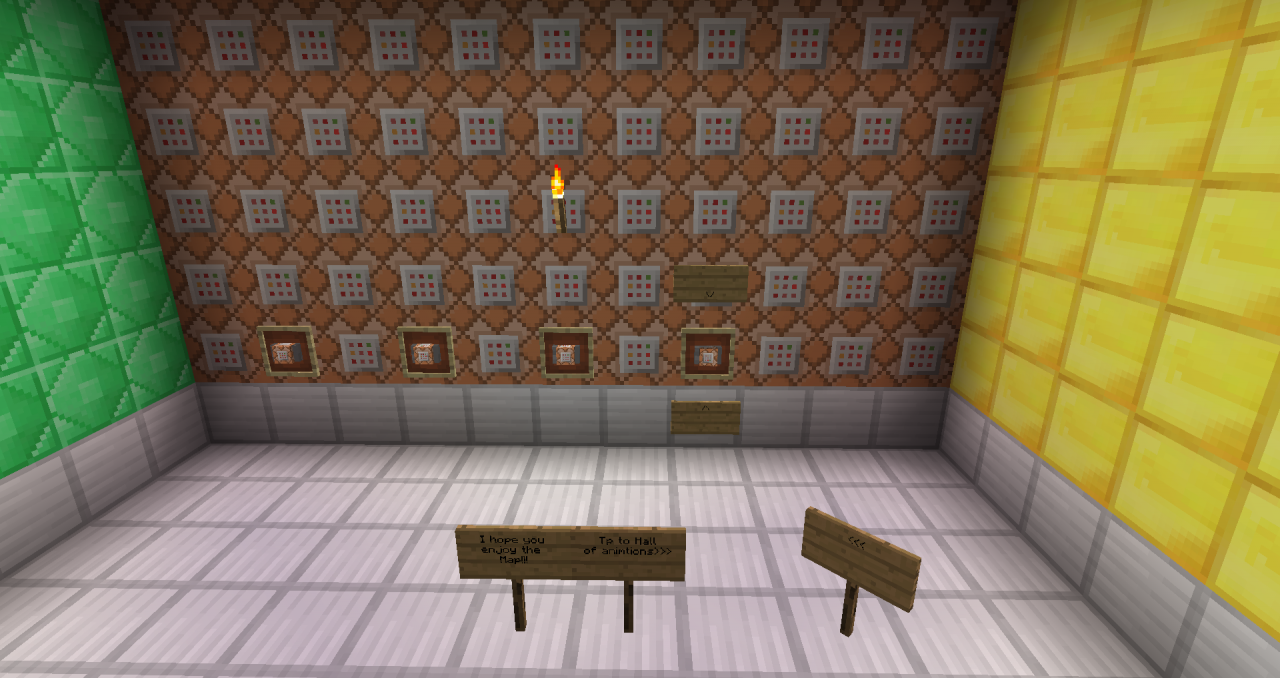 Map of Minecraft Animations Minecraft Map