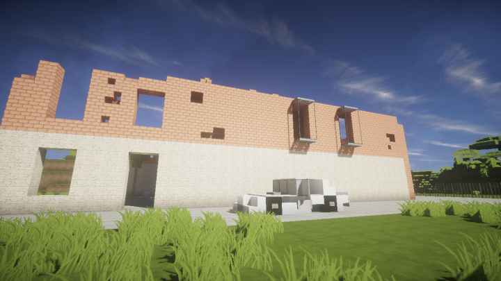 The Ruined House Minecraft Map