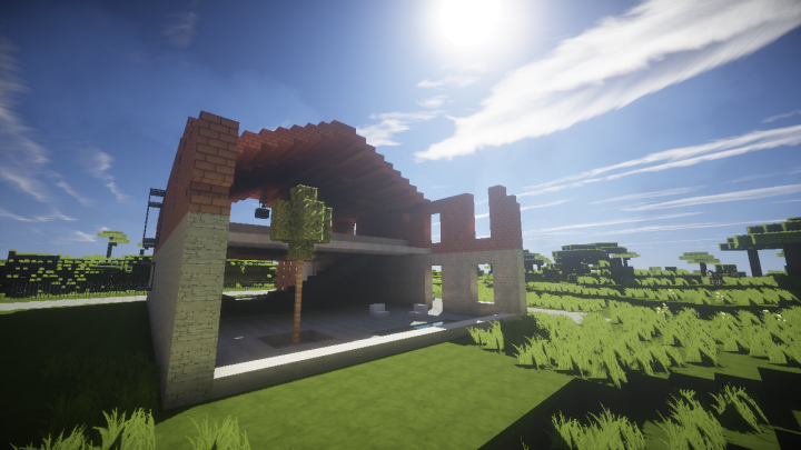 The Ruined House Minecraft Map