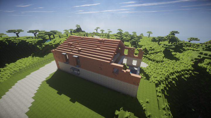 The Ruined House Minecraft Map