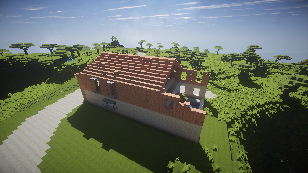 The Ruined House Minecraft Map