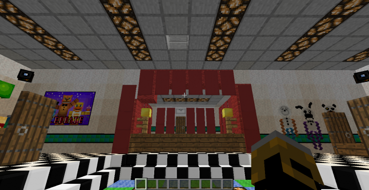 Samgladiator's FNaF Nightmare (NEW UPDATE!!) Minecraft Map