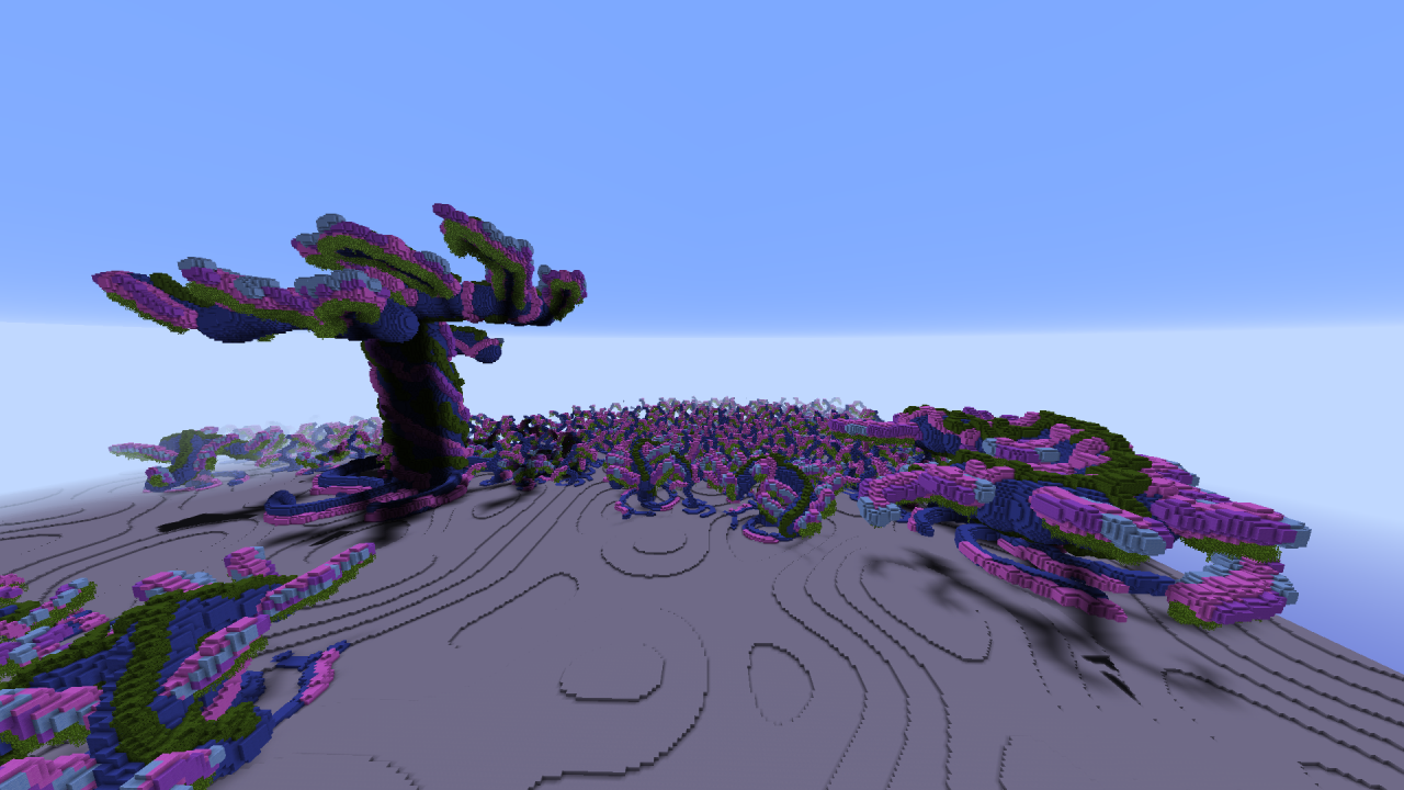 Alien World Minecraft Map