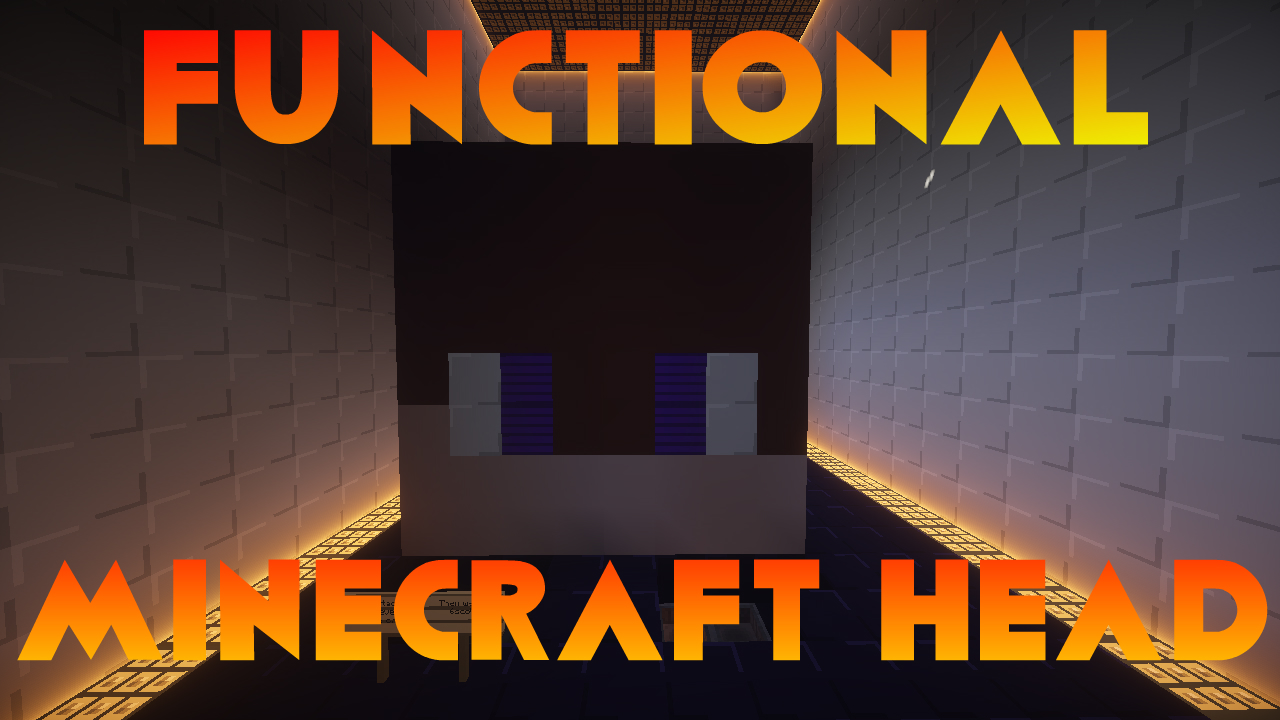 Functional Minecraft Head Minecraft Map