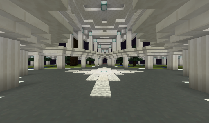 fancy compass (1.8 void structure) Minecraft Map