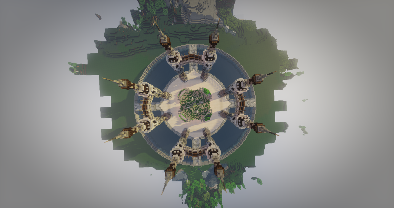 Dystopia | WIP Spawn for my Server Minecraft Map