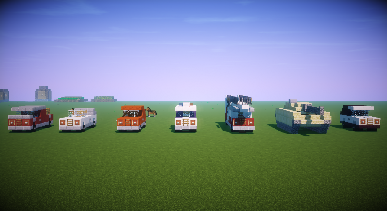 Vehicle Pack Minecraft Map