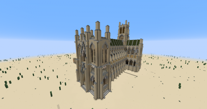 English Gothic Cathedral Minecraft Map