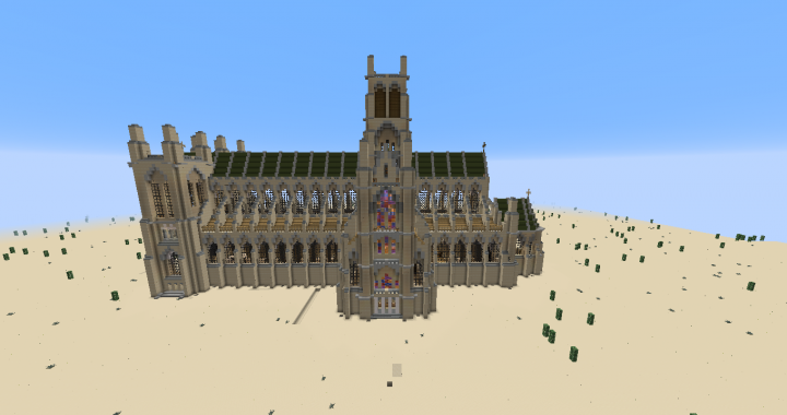 English Gothic Cathedral Minecraft Map