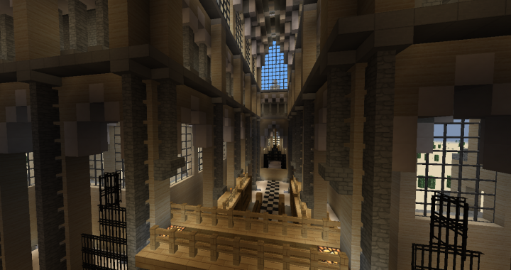 English Gothic Cathedral Minecraft Map