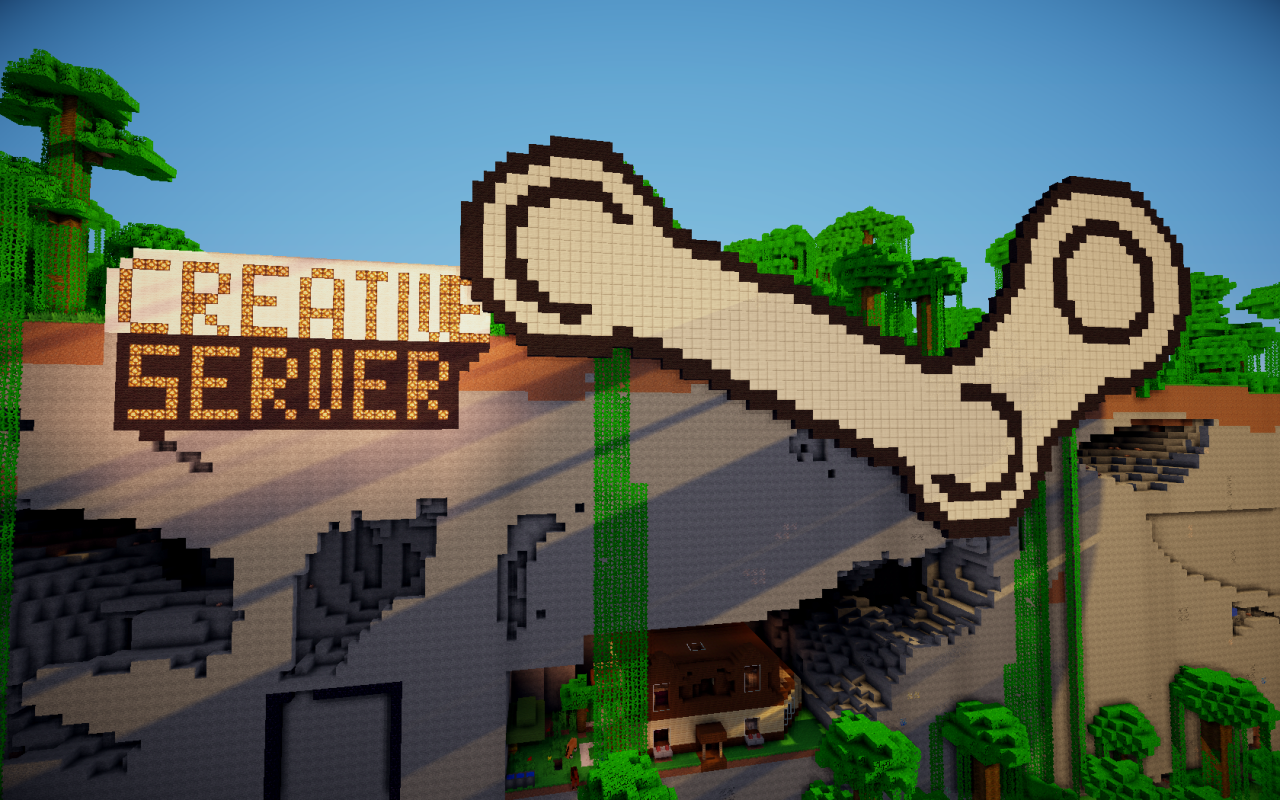 Creative Server Minecraft Map