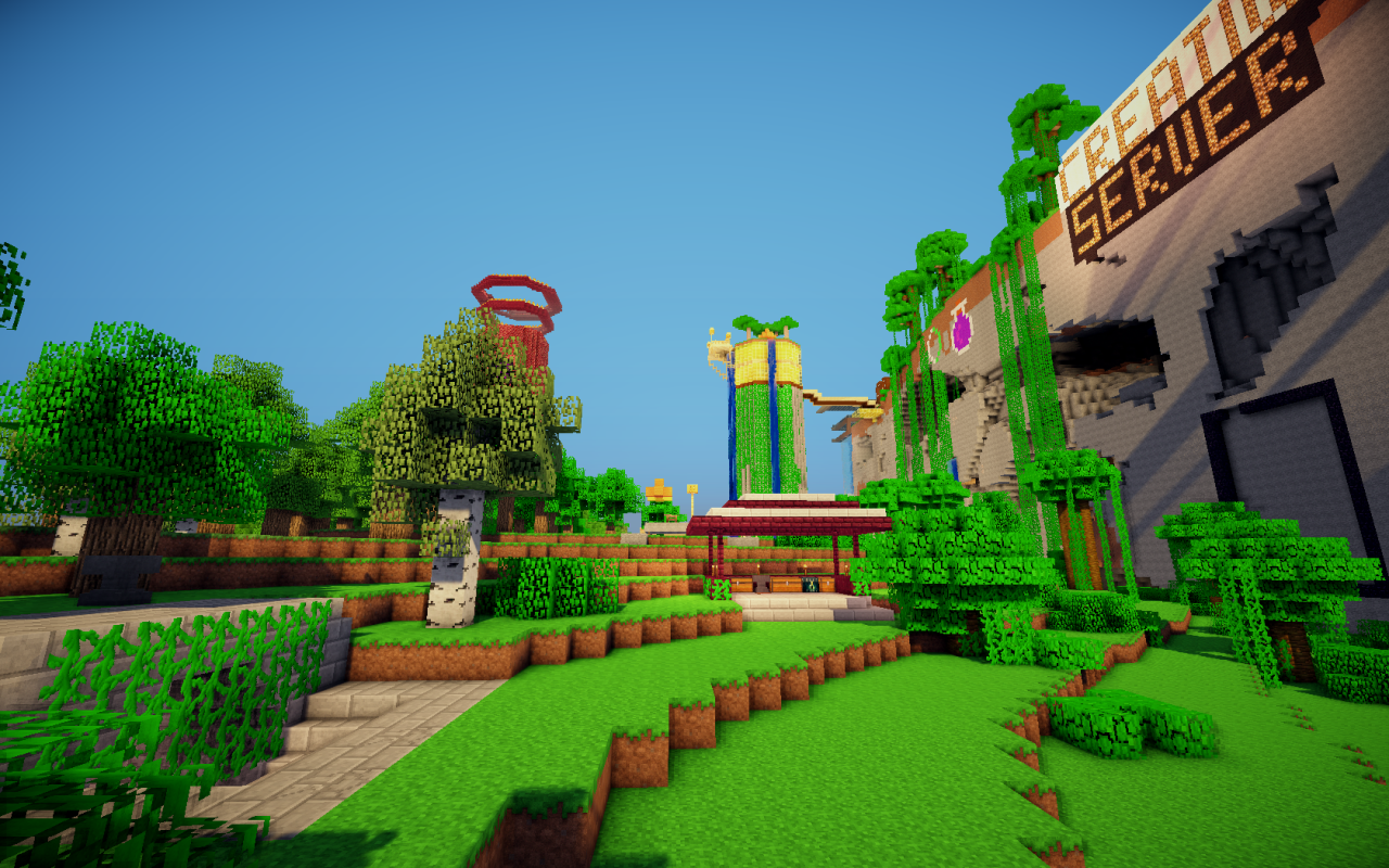 Creative Server Minecraft Map