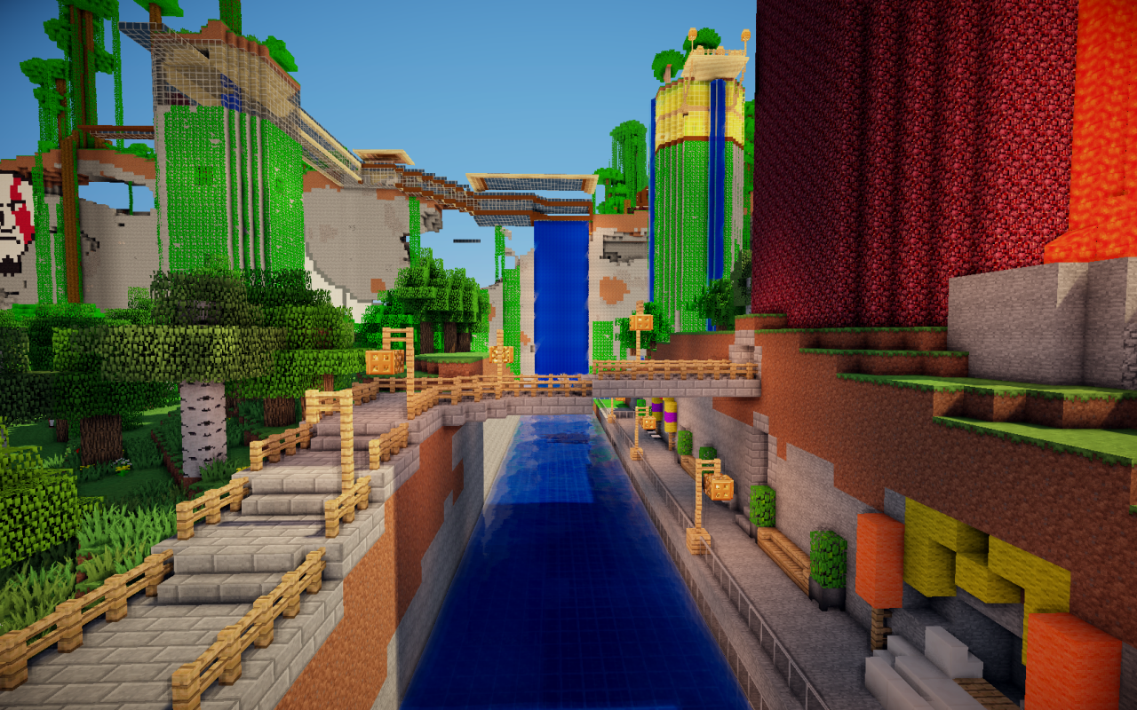 Creative Server Minecraft Map