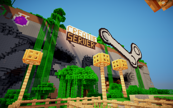 Creative Server Minecraft Map