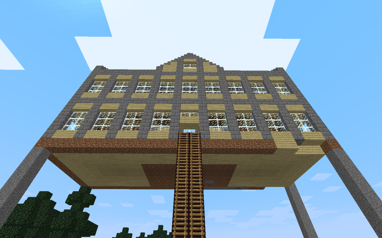 The Heaven Building Minecraft Map