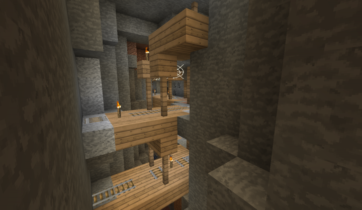 Mining Run ! Minecraft Map