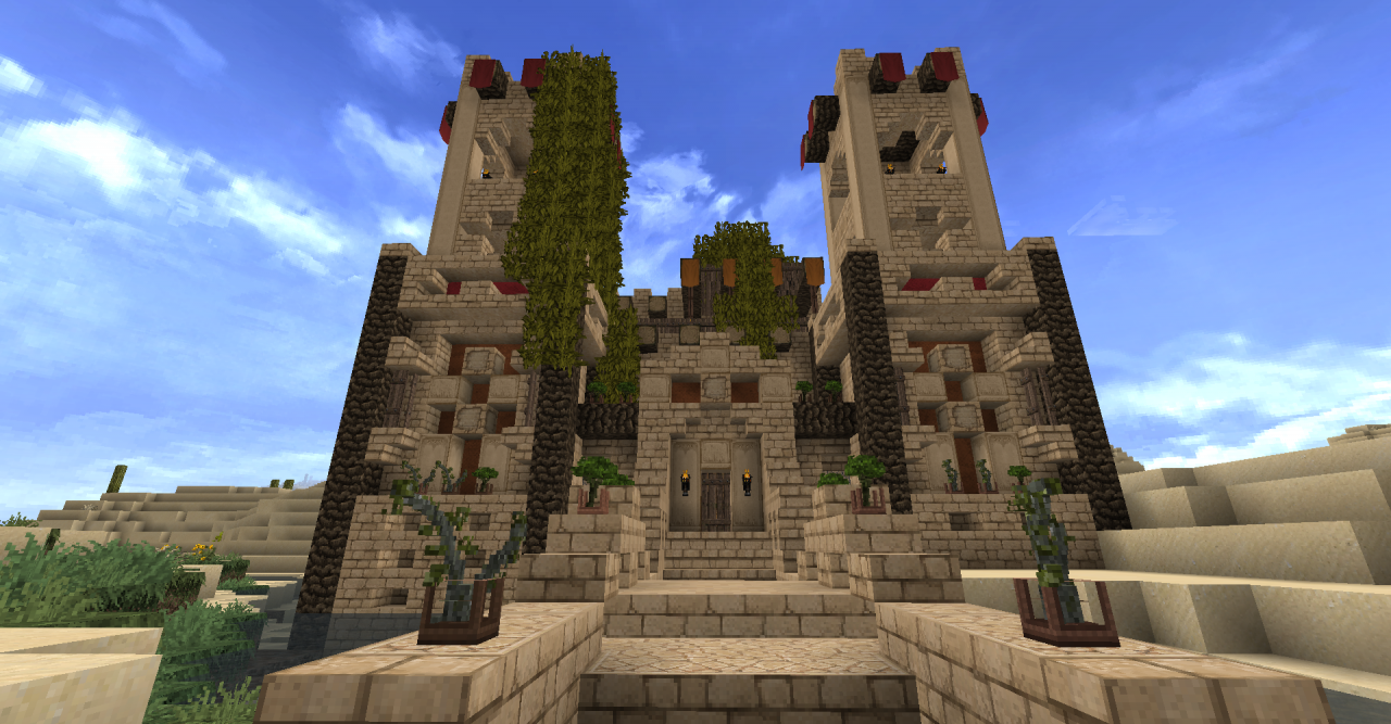 Aqsa Arabic Temple Minecraft Map