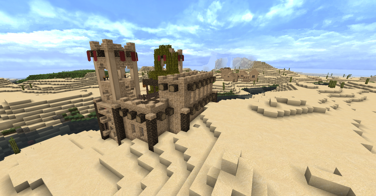 Aqsa Arabic Temple Minecraft Map