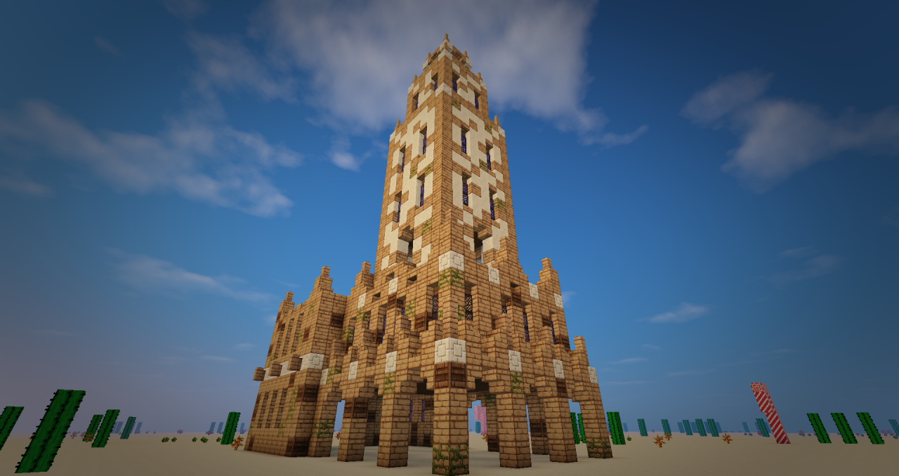 Arabian tower Minecraft Map