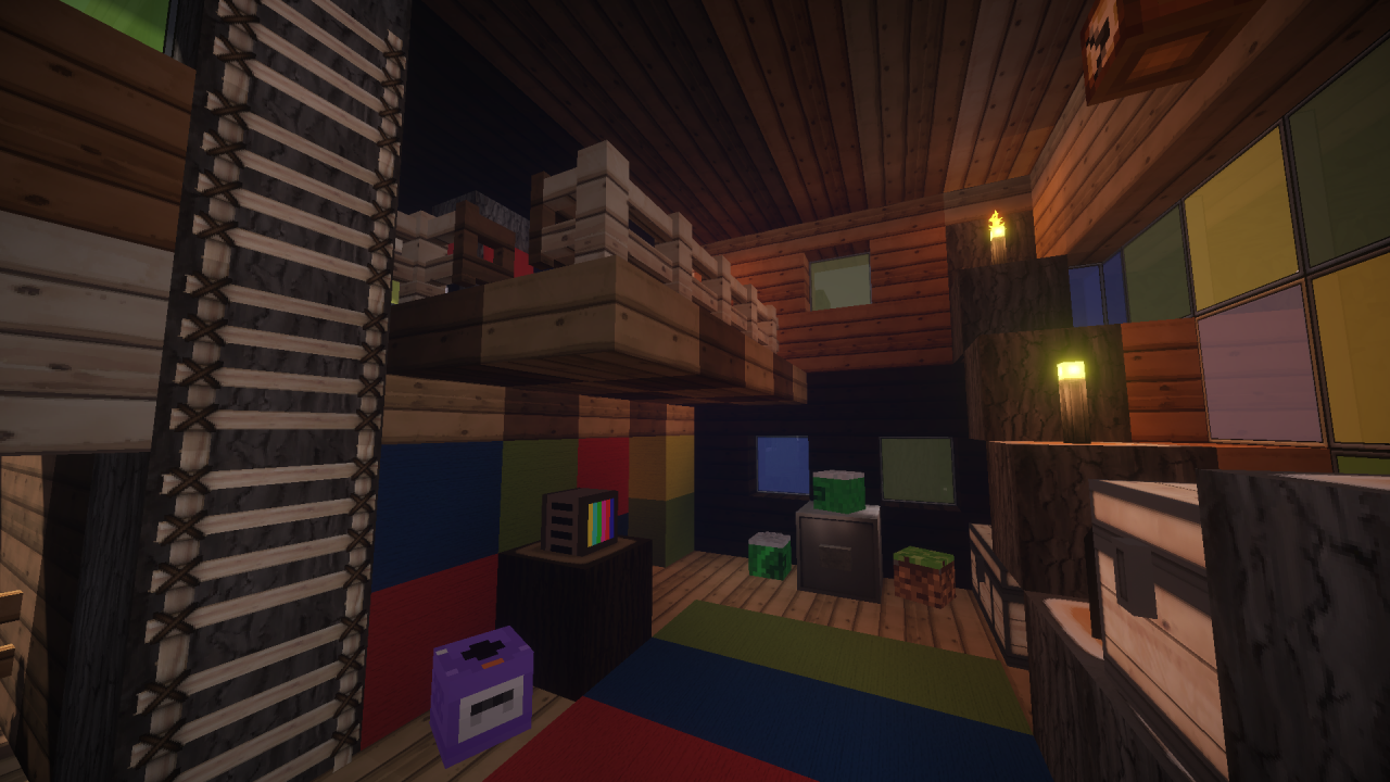 Lynear Modern House Minecraft Map