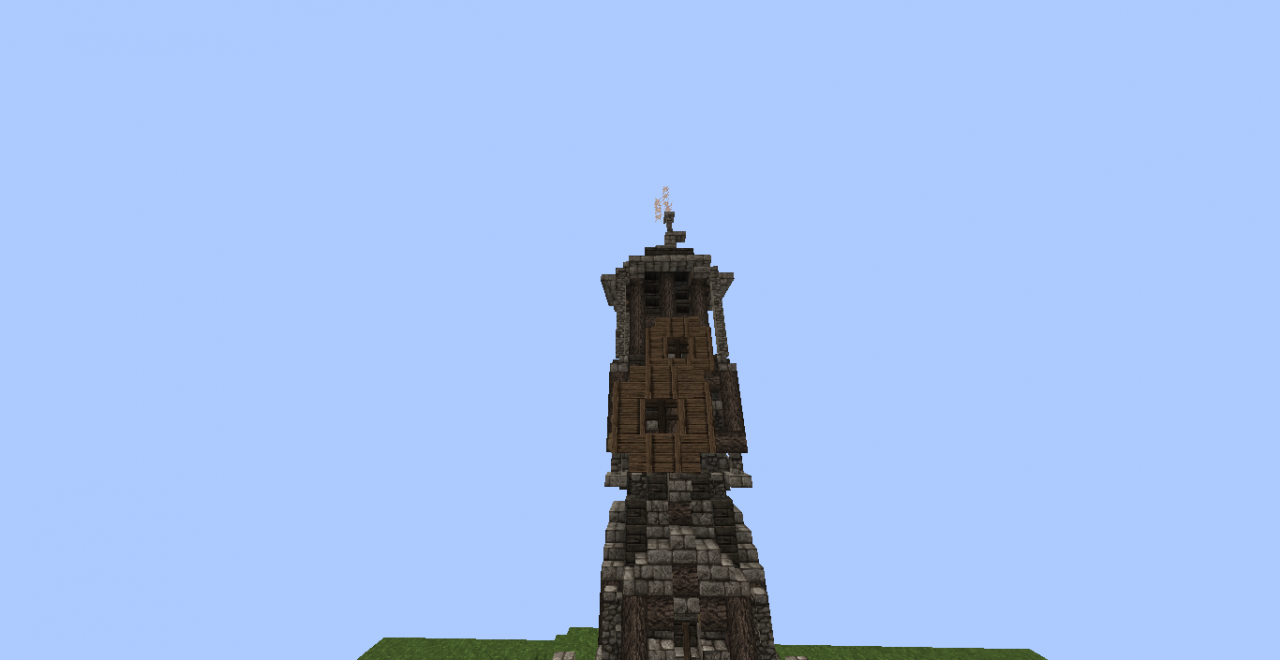 Shivas - The Steampunk Tower (Steampunk) (Medieval) Minecraft Map