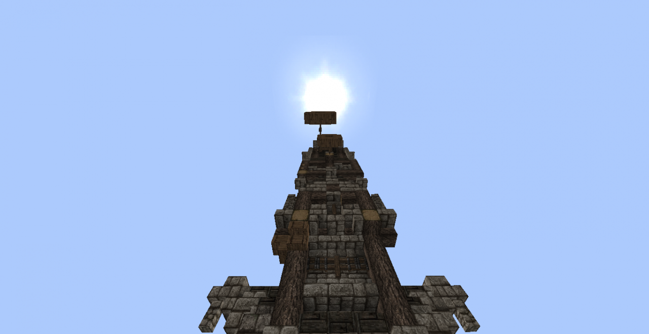 Shivas - The Steampunk Tower (Steampunk) (Medieval) Minecraft Map