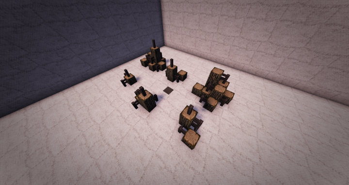 Forest Resource Repository - Natural Objects and Tree Pack Minecraft Map